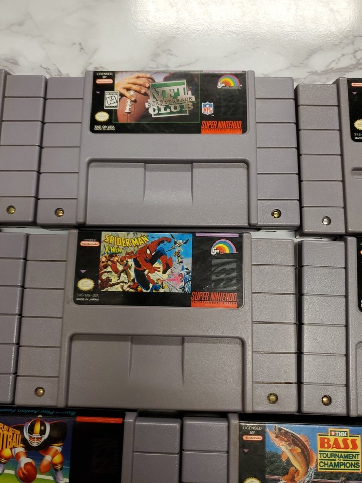 Super Nintendo (SNES) Games Lot Of 8 | eBay