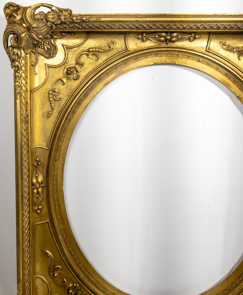 Antique Square Gold Frames