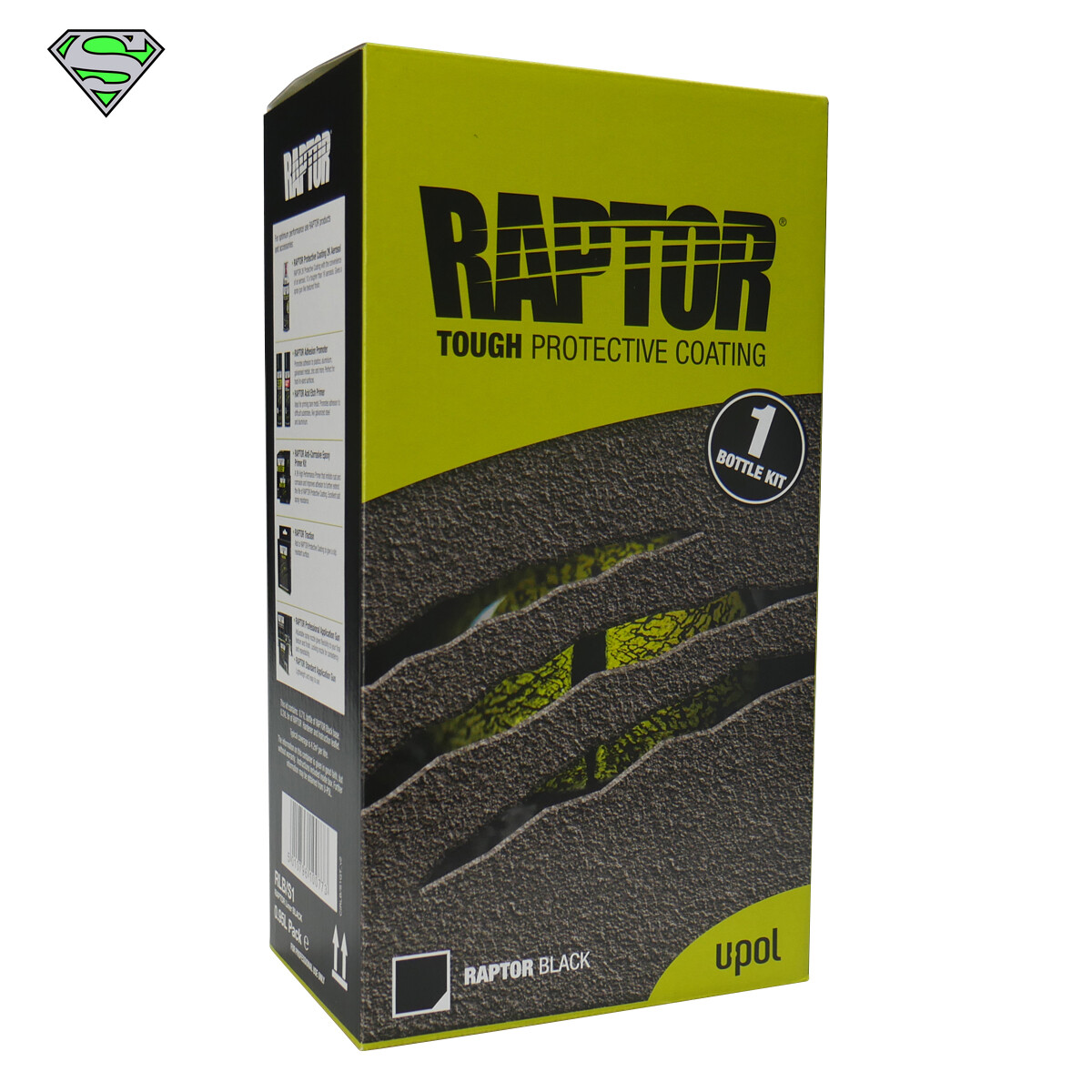 1L Raptor Black Kit | 1 x 711ml with 250ml | RLB/S1 | eBay