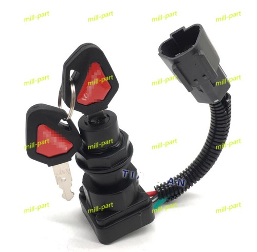 Ignition Switch Key FitFor Kubota excavator U15/U30 KX155 163 175 | eBay