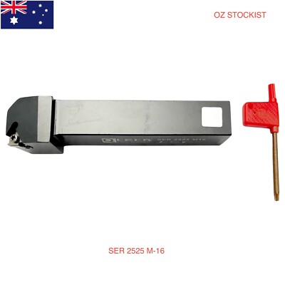 Threading Tool SER 2525 M16 SCREW CUTTING HOLDER FOR 16MM INSERT | eBay ...