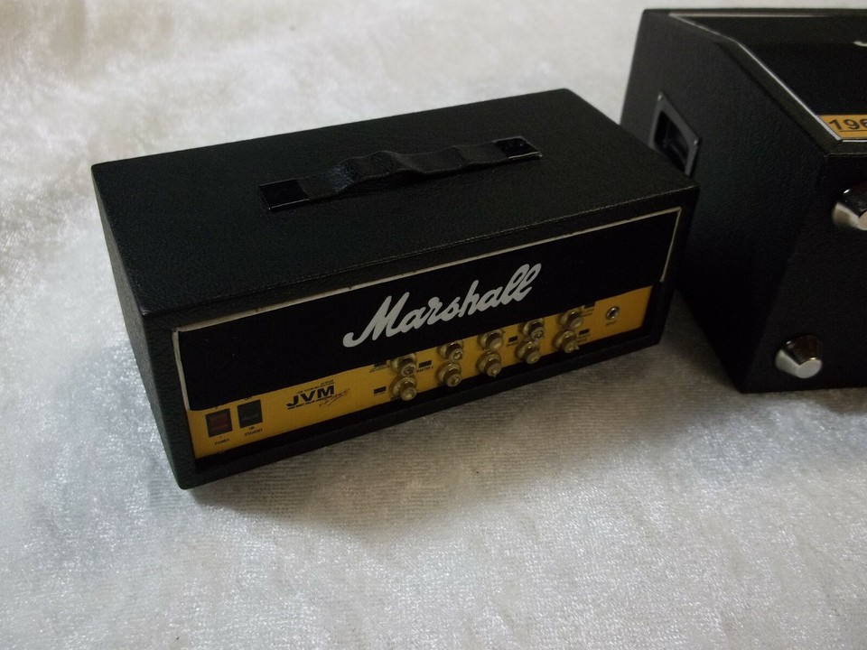 MARSHALL 1/6 SCALE MINIATURE GUITAR AMPLIFIER AMP MINI REPLICA 10 ...