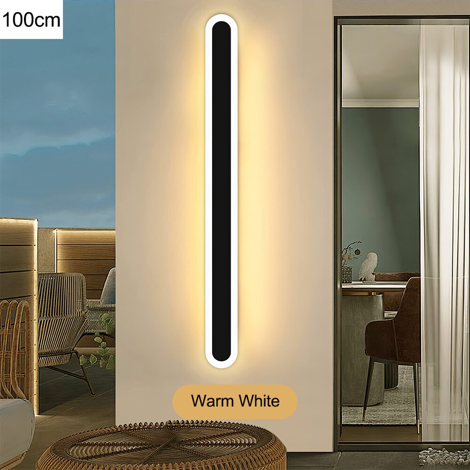 Waterproof LED Wall Light Sconce Outdoor Modern Lamp Exterior Lights ...