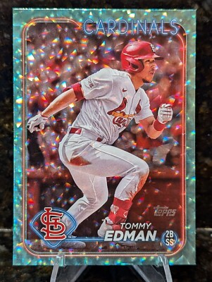 2024 Topps Series 2 #491 Tommy Edman Aqua Foil Parallel /399 | eBay