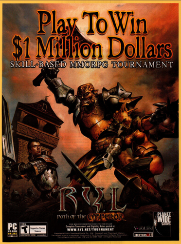 RYL Path of the Emperor MMORPG - Game Print Ad / Poster Promo Art 2005 ...