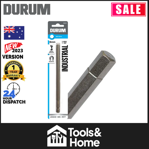 DURUM 6mm x 150mm Internal Hex Power Screwdriver Bit - DB413 | eBay