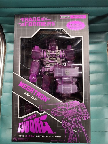 Transformers Super Cyborg Megatron Action Figure [Purple] | eBay
