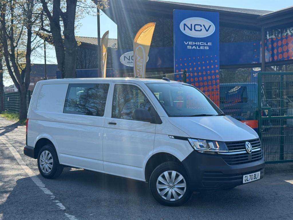 2020 Volkswagen Transporter T30 TDI KOMBI STARTLINE T6.1 SWB CREW VAN ...