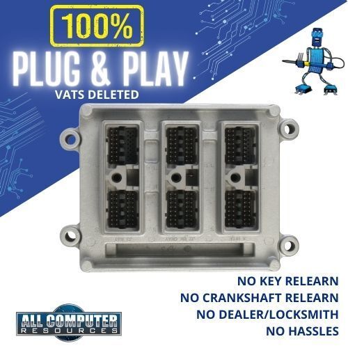 2003 Chevrolet Trailblazer 4.2L 12574976 ECU ECM PCM Computer VATS ...