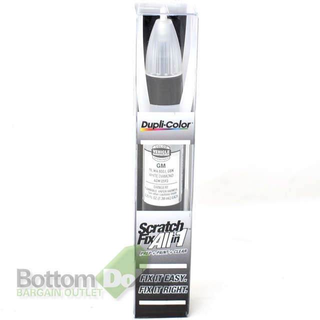 Dupli-Color AGM0593 GM (98 WA 800J GBN) White Diamond Touch Up Paint ...