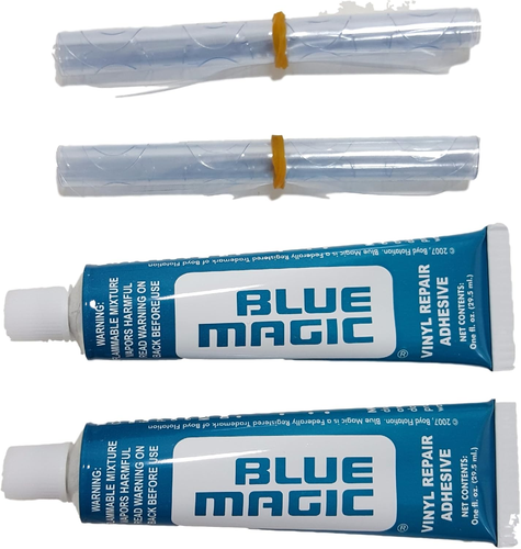 Two Vinyl Repair Kits for Waterbed Mattresses, Air Beds, Inflatable ...