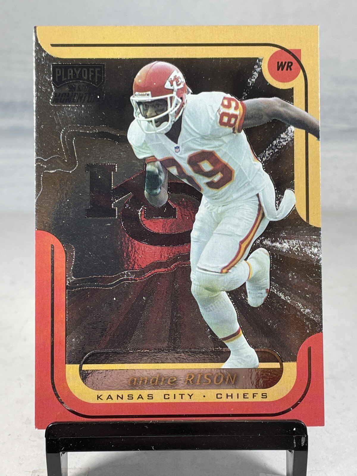 1999 Playoff Andre Rison #48 Kansas City Chiefs Momentum SSD Insert | eBay