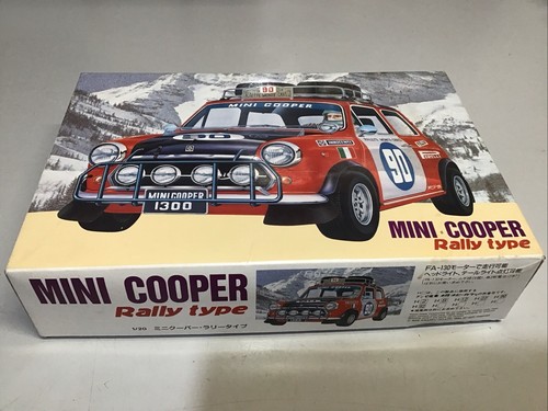 IMAI Mini Cooper Rally type 1/20 Basic Car Series No. 5 model kit ...