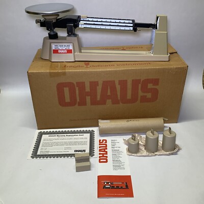 Mechanical & Beam Balances - Vintage Ohaus Triple Beam Balance Scale