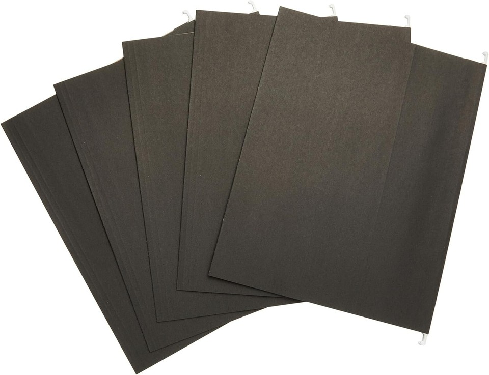 Durable Hanging File Folders - Tabs, Rod Tips - Custom Labeling - Size ...