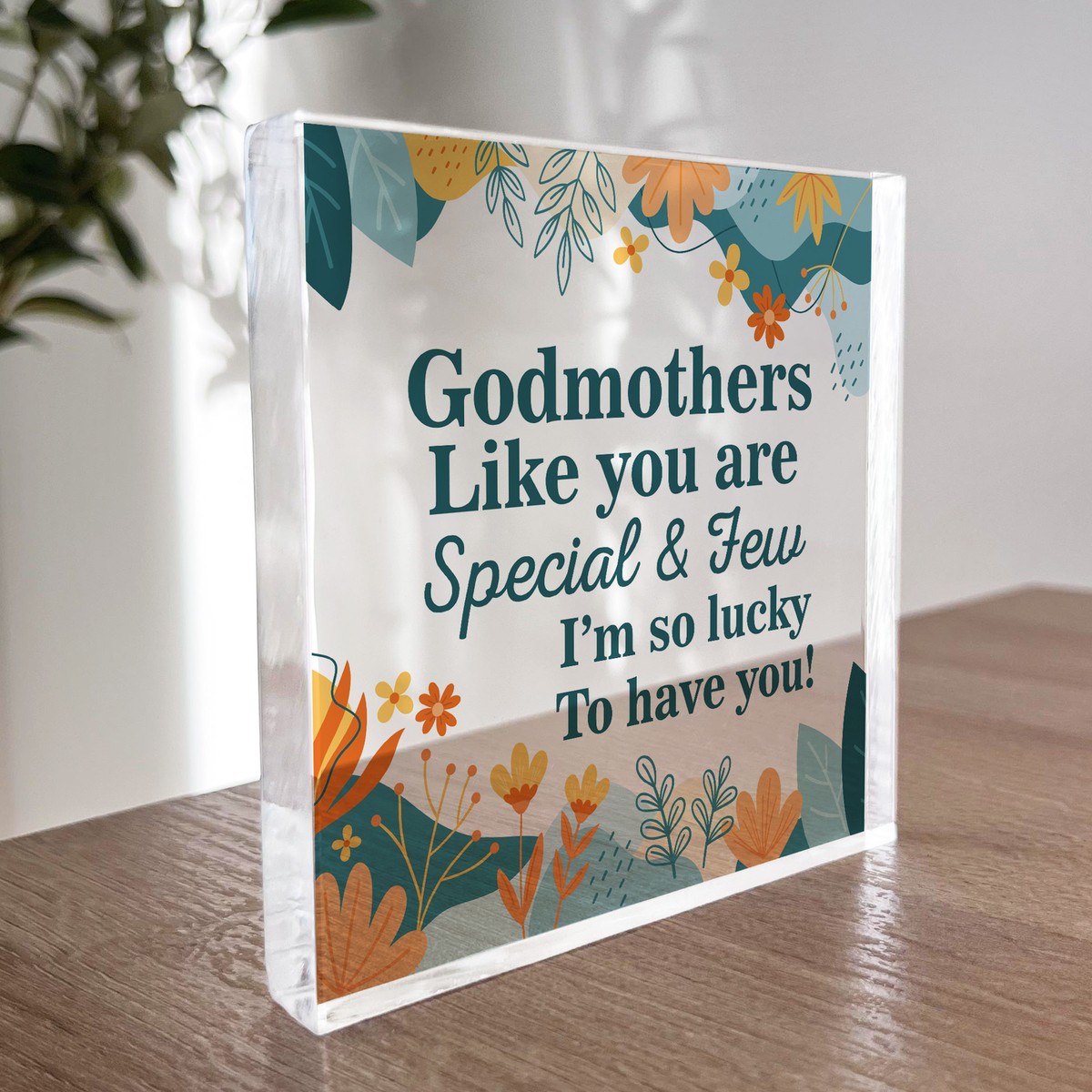 Godmother Gifts Godparent / Godmother / Godfather Magnetic Gift Box