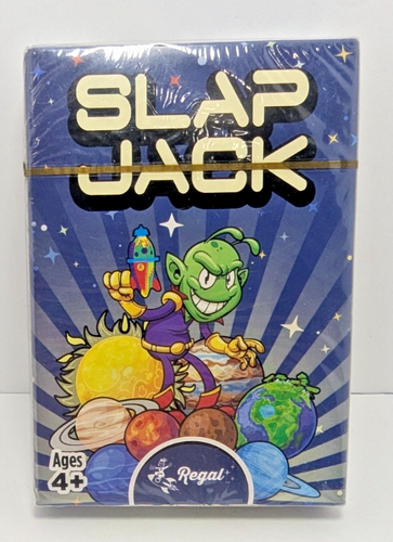 Regal Games "Slap Jack" Classic Card Game. 52 Cards & Instructions. NEW ...