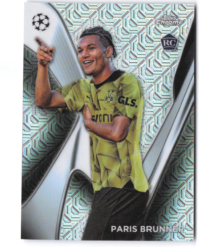 2023-24 Topps UEFA Club Competitions Mojo Chrome Paris Brunner #MJ-19 ...