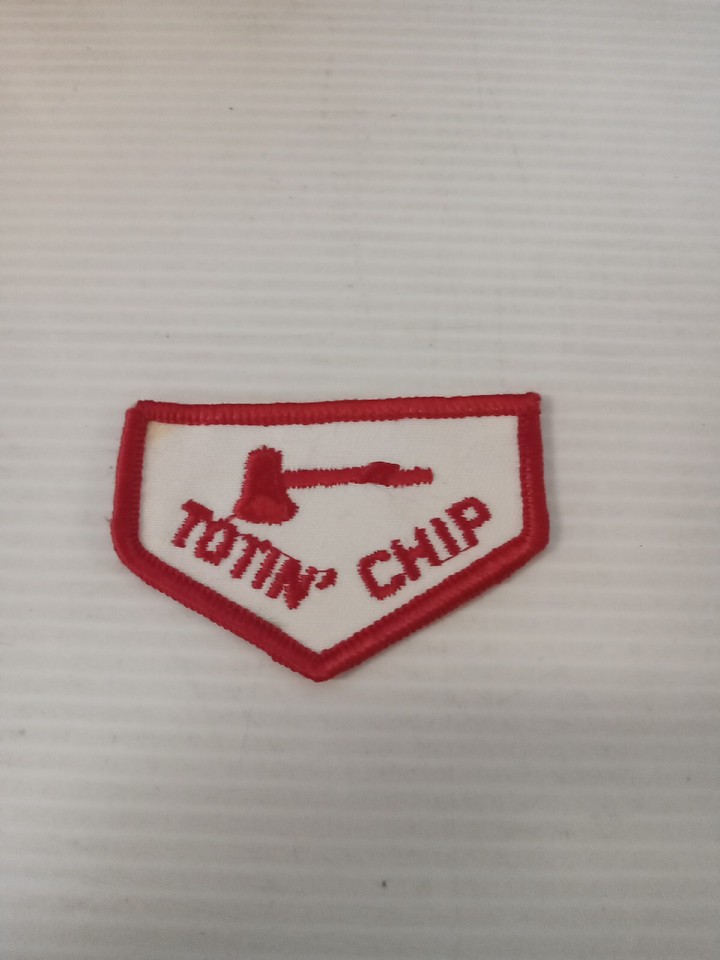 BSA Vintage TOTIN' CHIP Patch early style Rare Bin62c | eBay