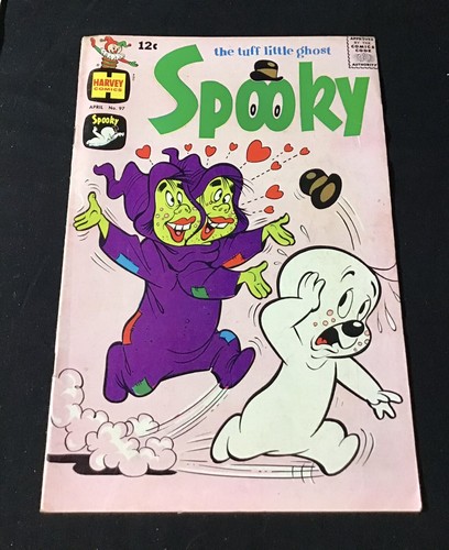 Vintage 1967 Harvey Spooky Tuff Little Ghost Comic Book Vol. 1 Issue No ...