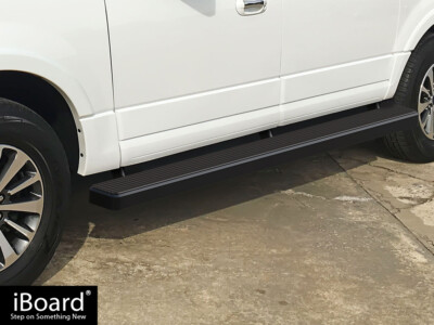 iBoard Side Steps Nerf Bars 5" Black Fit 03-17 Ford EXPEDITION SUV 4 ...