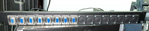 PATCH RACK 19 - 8 X switchcraft db9 femelle / femelle + cable moxa | eBay