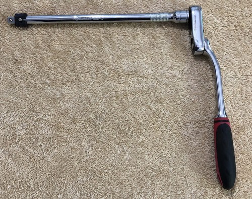 NEW TASK FORCE 3/8" DRIVE SWIVEL HEAD RATCHET WITH KOBALT 10" EXTENSION ...