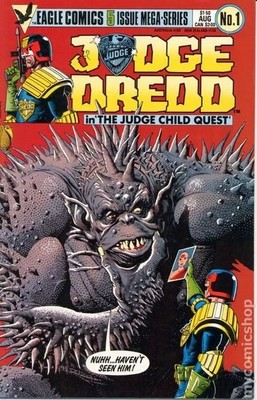 Judge Dredd The Judge Child Quest #1 VG 1984 Stock Image Low Grade | eBay