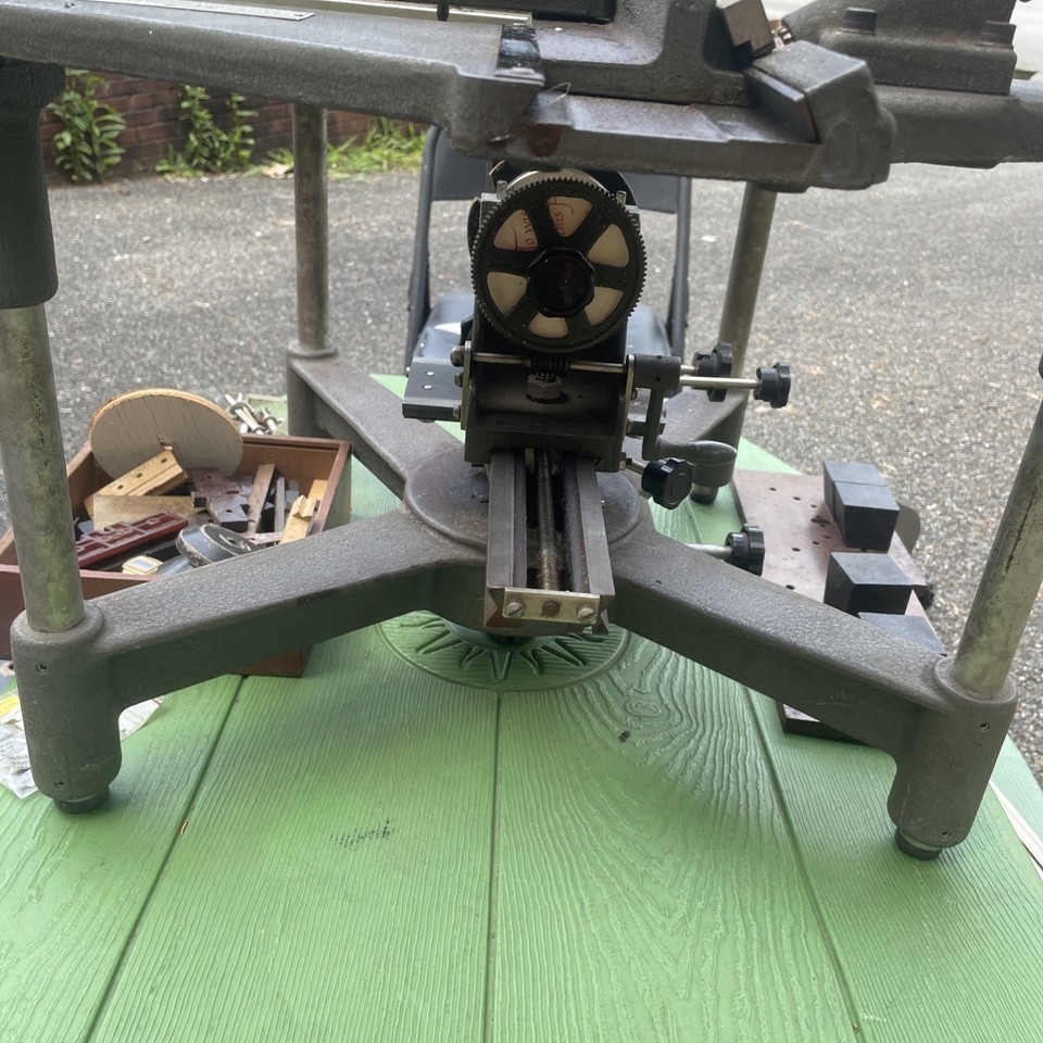 HERMES ENGRAVOGRAPH Vtg ENGRAVING MACHINE WITH LOTS OF EXTRAS LARGE | eBay