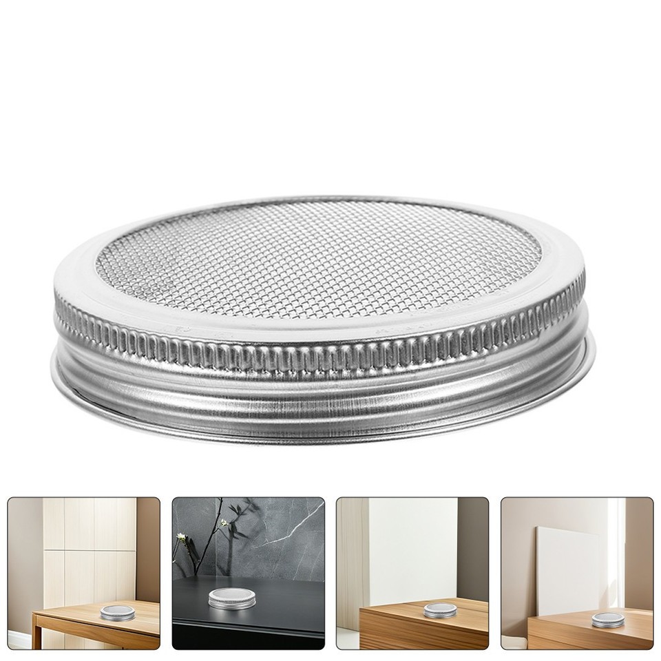 6pcs Stainless Steel Sprouting Lids For Jars 70/86mm Mesh Screen Lids ...