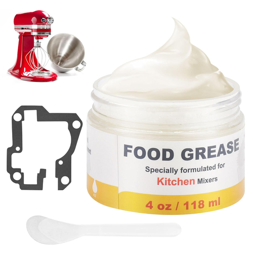 4 Oz Food Grade Grease with 9709511 Gasket for Kitchenaid Stand Mixer ...