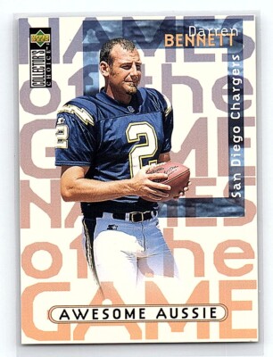 1997 Collector's Choice Awesome Aussie Darren Bennett San Diego ...