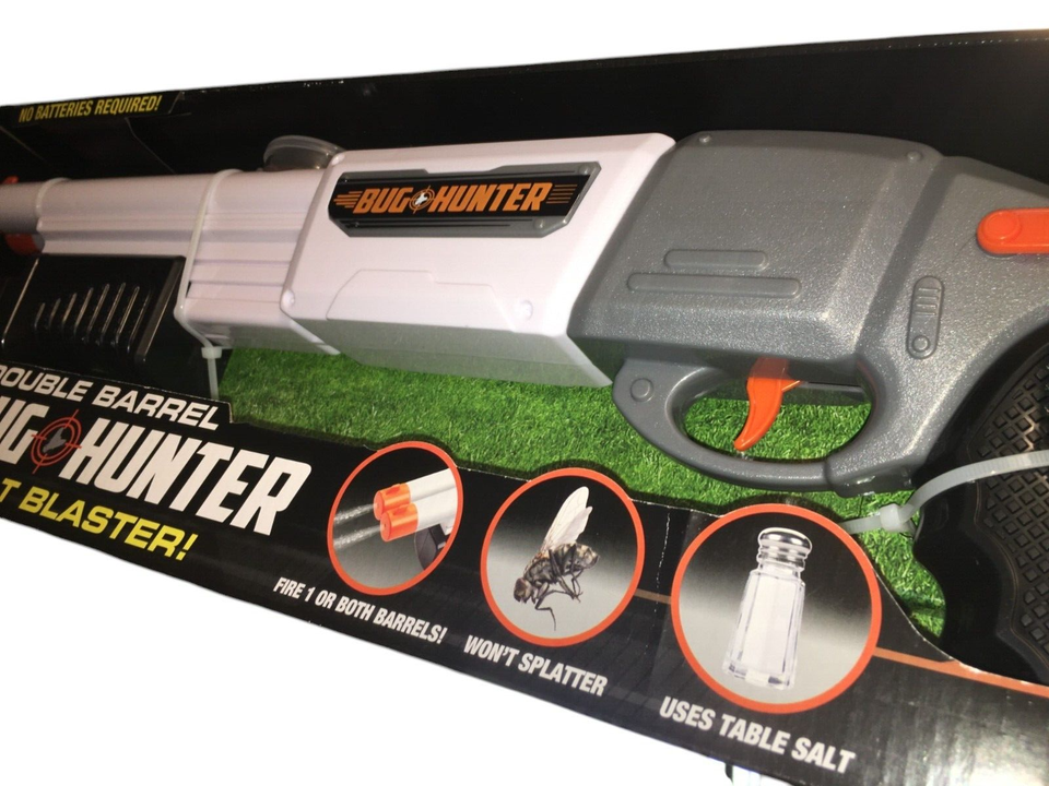 2021 BUG HUNTER SALT BLASTER Air Warriors DOUBLE BARREL SALT GUN ...