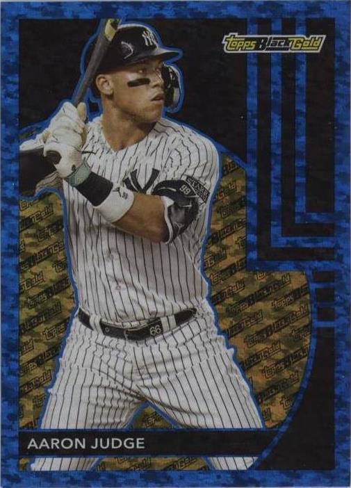 2024 Topps Update Series - Topps Black Gold Aaron Judge #BG-4 Blue for ...