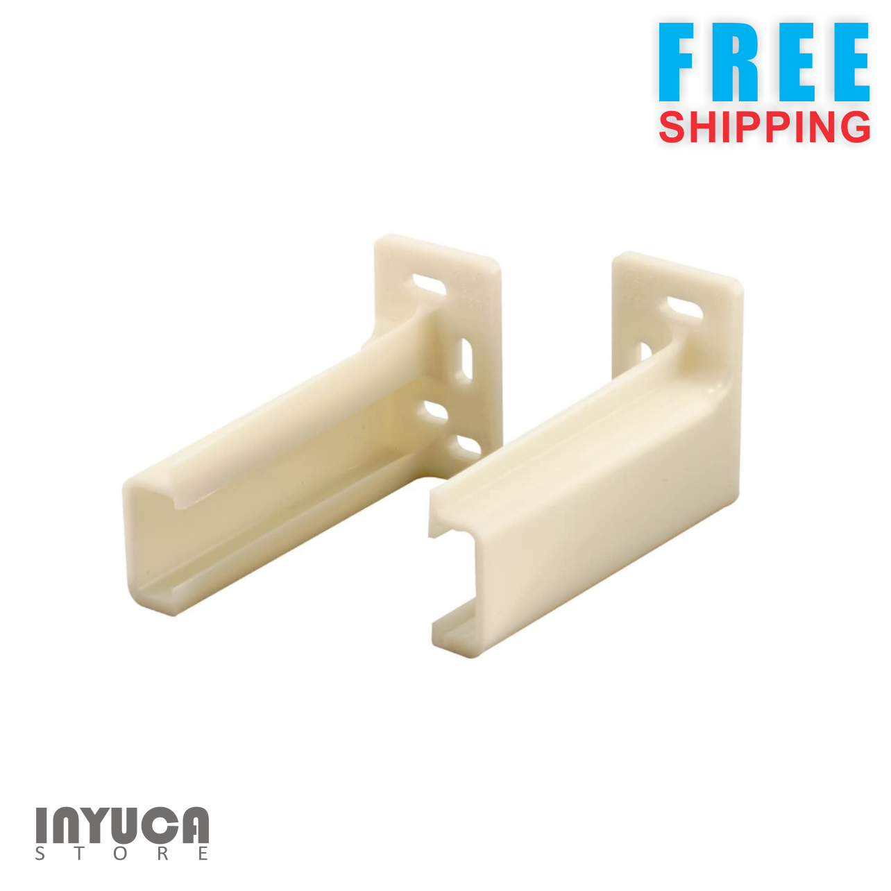 Rear Drawer Track Socket Bracket Side Mounted Drawer Rails Replacement ...