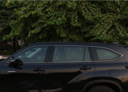 For Toyota Highlander 2020-2023 Black Car Window Sill Molding Strip ...