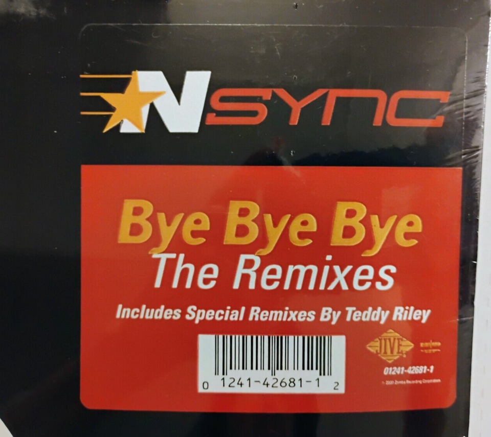 RARE SEALED - NSYNC - BYE BYE BYE - REMIXES - 2000 ORIGINAL PRESS Jive ...