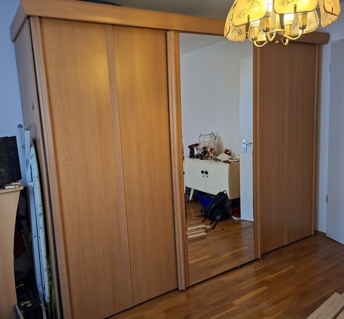Kleiderschrank 3m Mit Schiebeturen