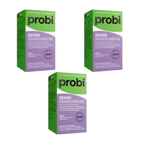 3x Probi Sense 30 Capsules – Probiotic + Magnesium Zinc Iodine Sweden ...