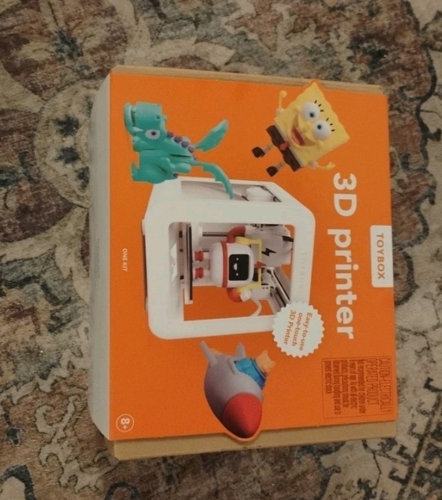 TOYBOX 3D Printer One Touch Kit Kid Friendly Toy NEW - FREE shipping | eBay