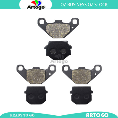 Front+Rear Brake Pads For Aeon ATV Overland 300 Quad AT20 2006 2007 ...