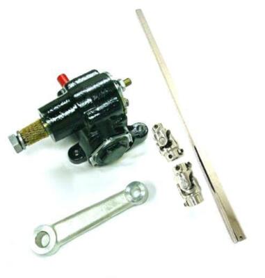 Vega Steering Gear Box + Pitman Arm + 2 Stainless Joints & 16" Shaft ...