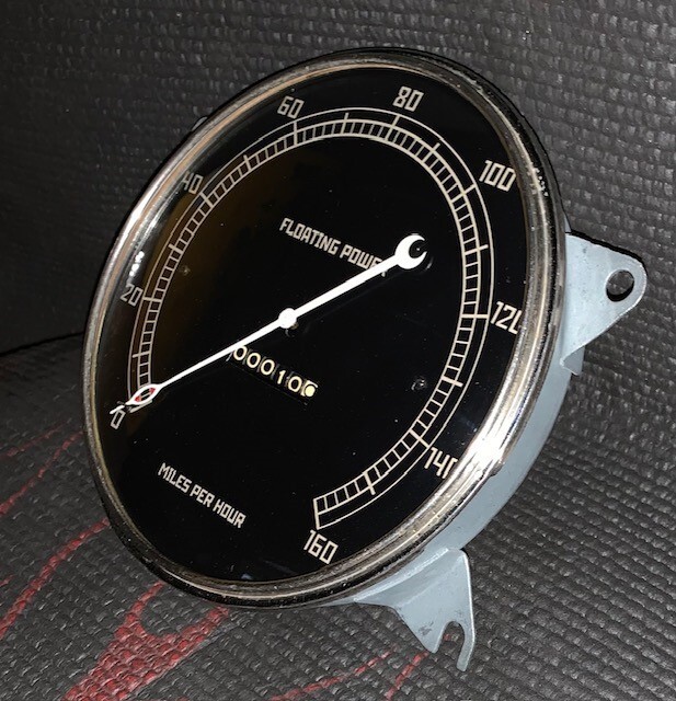 VINTAGE SPEEDOMETER HOT ROD 160 MPH 1935 DODGE FLOATING POWER CUSTOM ...