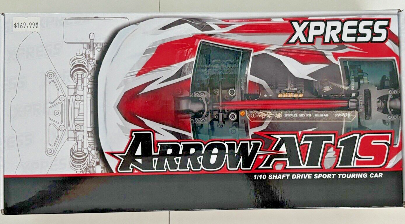 XPRESS Arrow AT1S 1/10 4WD Shaft Drive Sport Touring RC Car On Road #XP ...