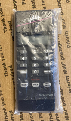 GEMSTAR VCR PLUS REMOTE CONTROL MODEL VIP-8 *Free-Ship* | eBay