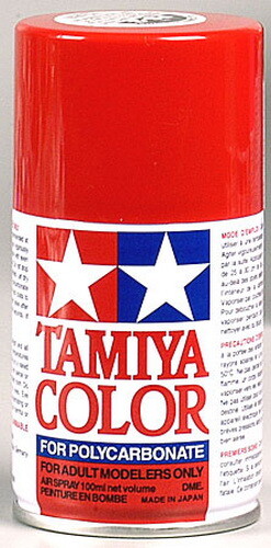 Tamiya Ps-2 Polycarbonate Spray Paint Red 100ml TAM86002 for sale ...
