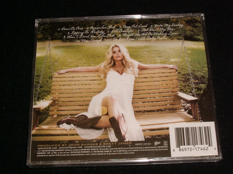 JESSICA SIMPSON DO YOU KNOW Canada , Brand New CD ~ EPIC/COLUMBIA ...