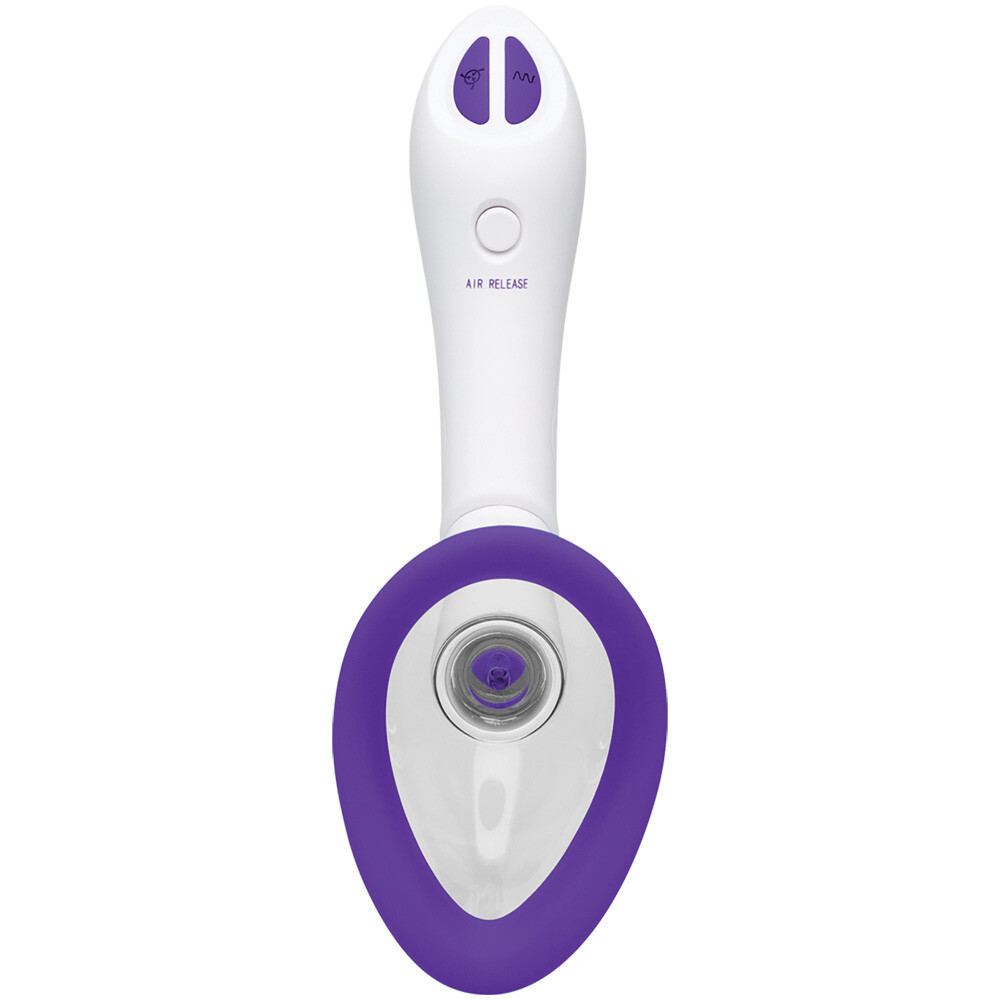 Doc Johnson Bloom Intimate Body Pump Purple/White - Automatic Suction ...