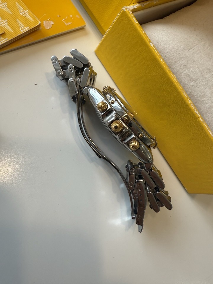 Breitling Crosswind Blue Dial Roman Letters Gold Accents with Box and ...