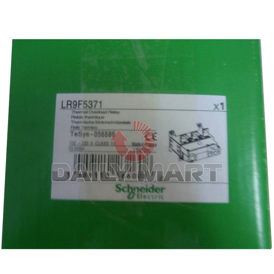 NEW Schneider LR9F5371 Telemecanique Solid State Overload Relay 575VAC ...